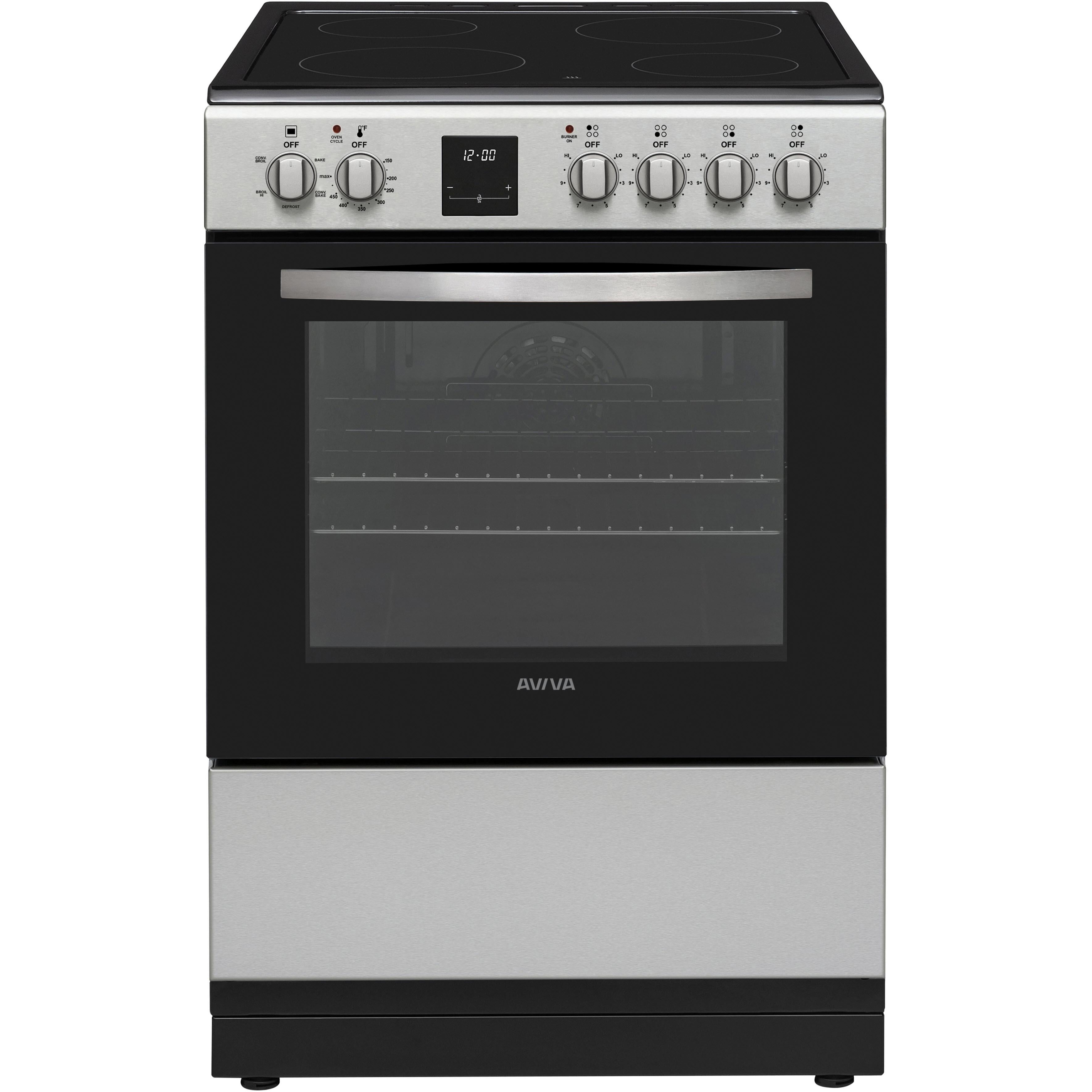 AVIVA 24-inch Freestanding Electric Range with True Convection Technol