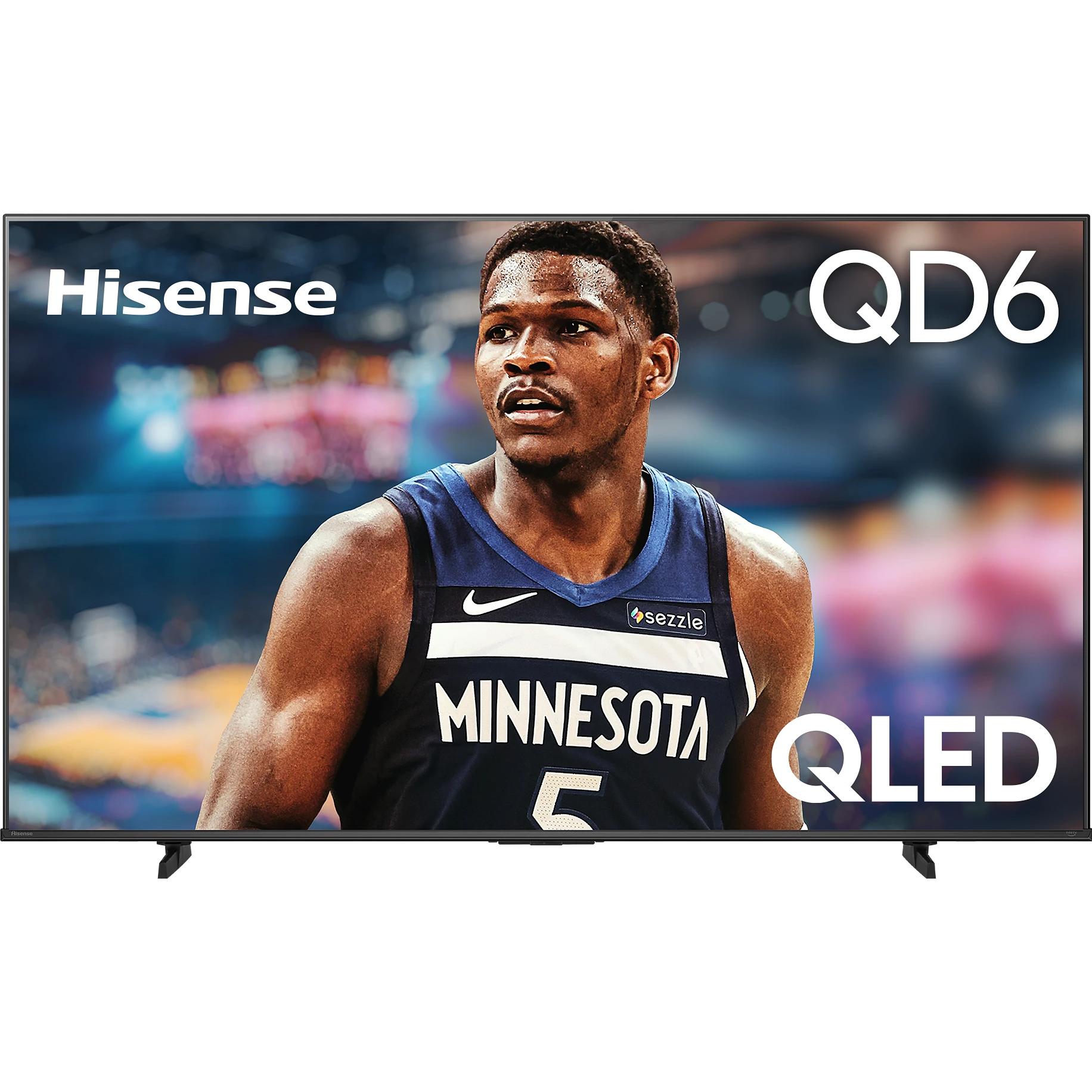 Hisense 55-inch Class QD6 QLED 4K Fire Smart TV 55QD6QF