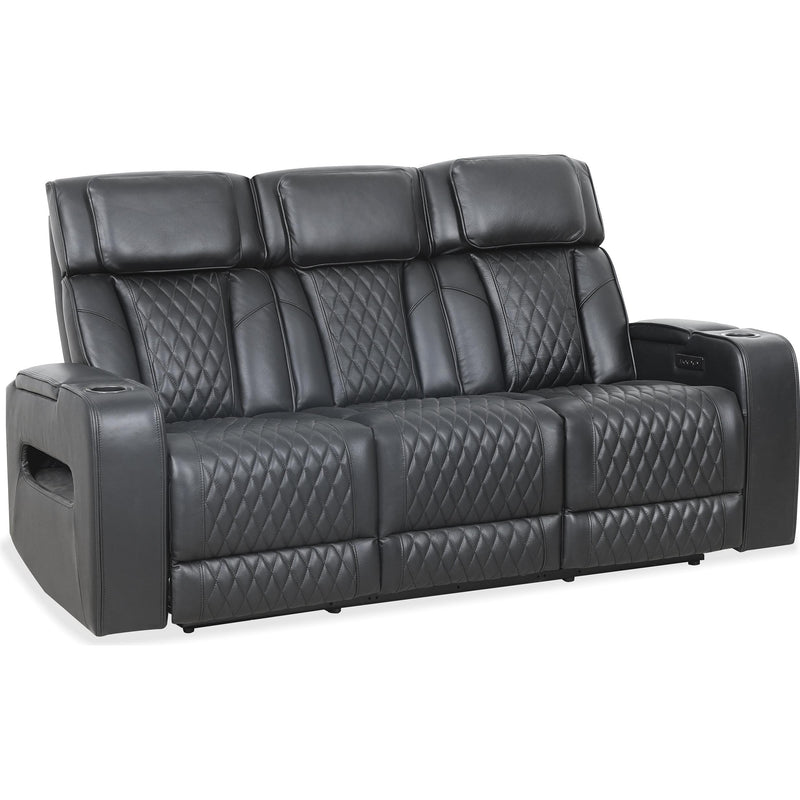 Primo International Heritage Power Reclining Leather Match Sofa Colton